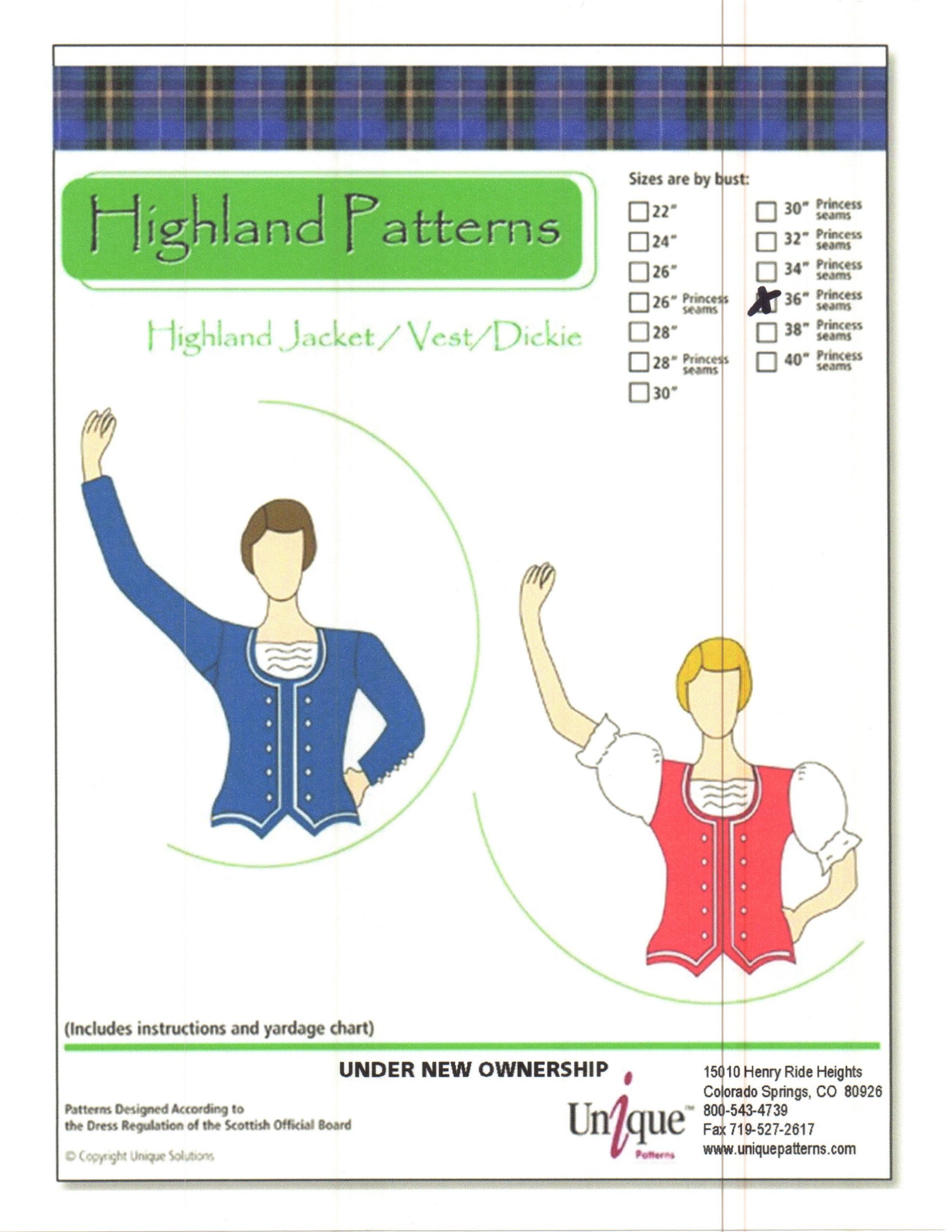 Unique Highland Vest / Jacket - Fraser Highland Shoppe